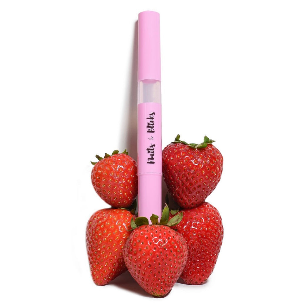Strawberry Cuticle Oil Pen – NailsandBlinks